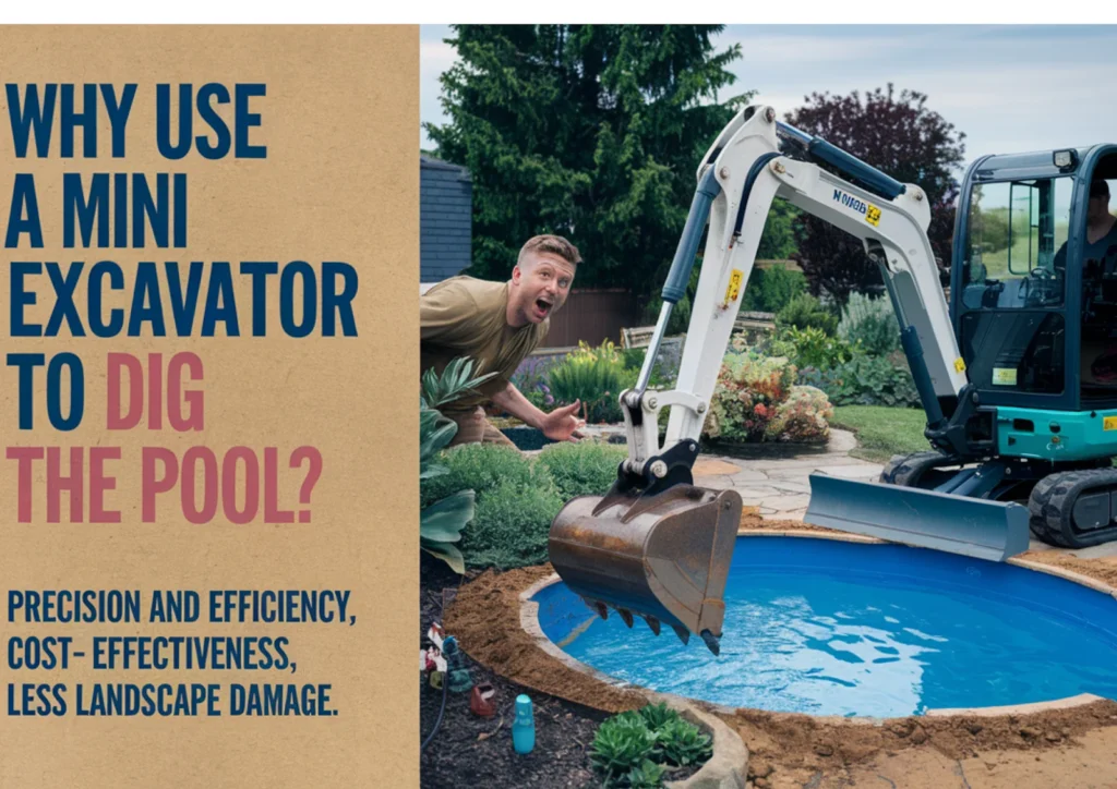 How to Dig a Pool with a Mini Excavator | NewExcavator