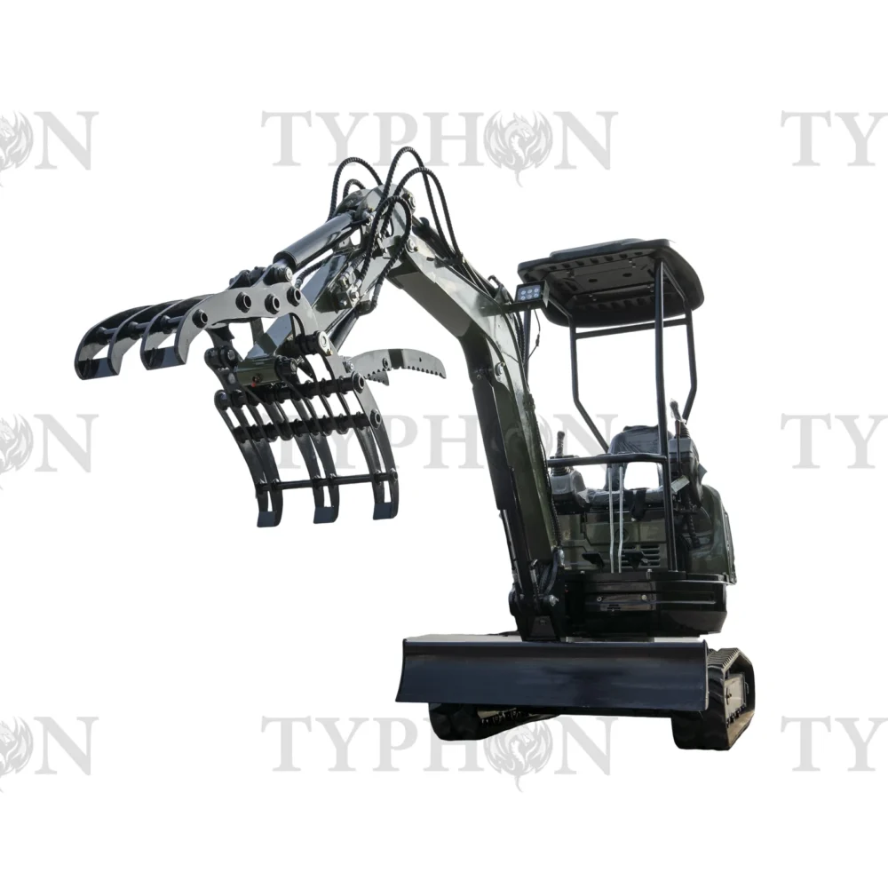 Grapple Attachment For 2-3 ton Mini Excavator