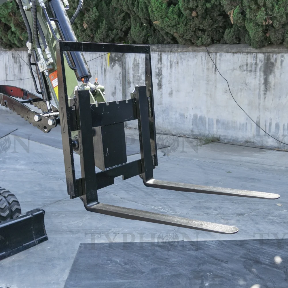 Pallet Fork Attachment for 2.5-3 ton Mini Excavator
